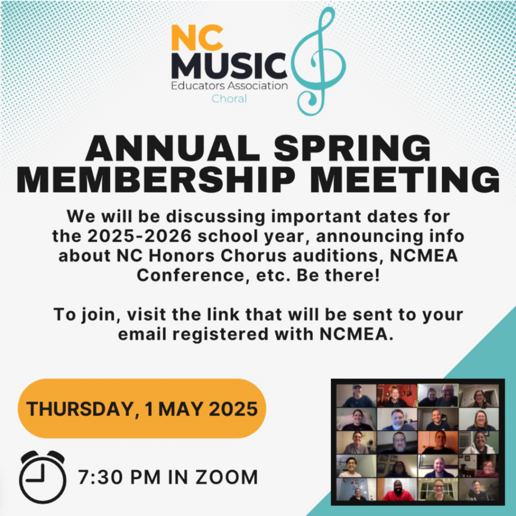 Events for March 2026 – North Carolina Music Educators Association