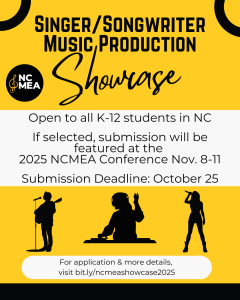 Events for April 2026 – North Carolina Music Educators Association
